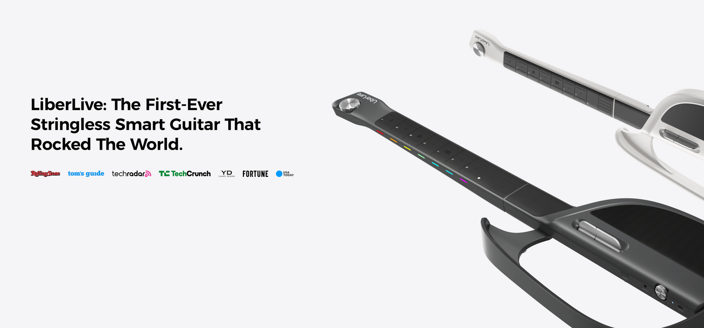 LiberLive Official Site | Stringless Smart Guitar for All