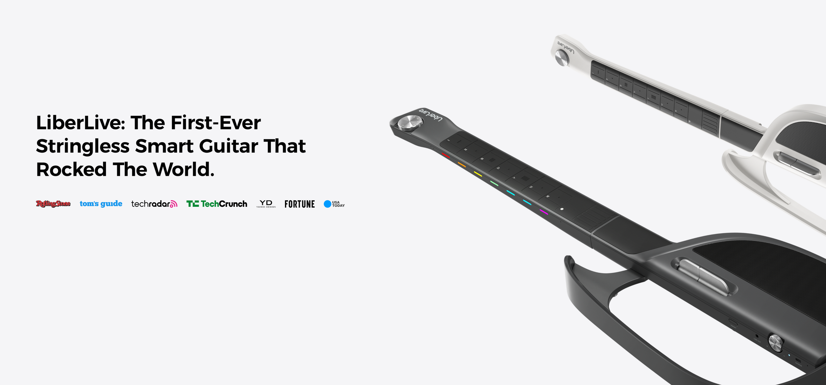 LiberLive Official Site | Stringless Smart Guitar for All